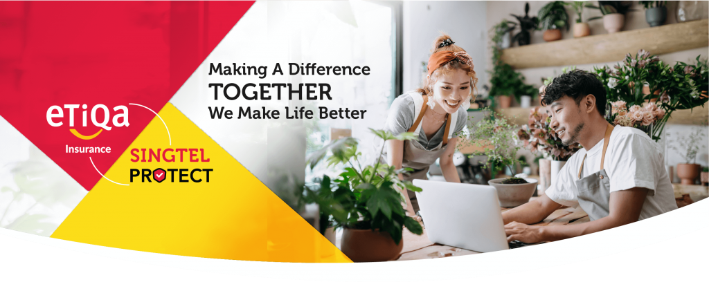 Singtel Protect and Etiqa Insurance: Making a difference together