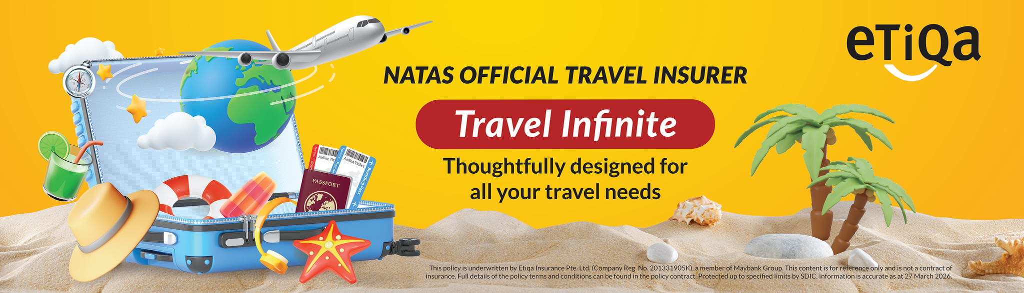 Etiqa Insurance Singapore Returns to NATAS Travel Fair 2026 - Etiqa ...